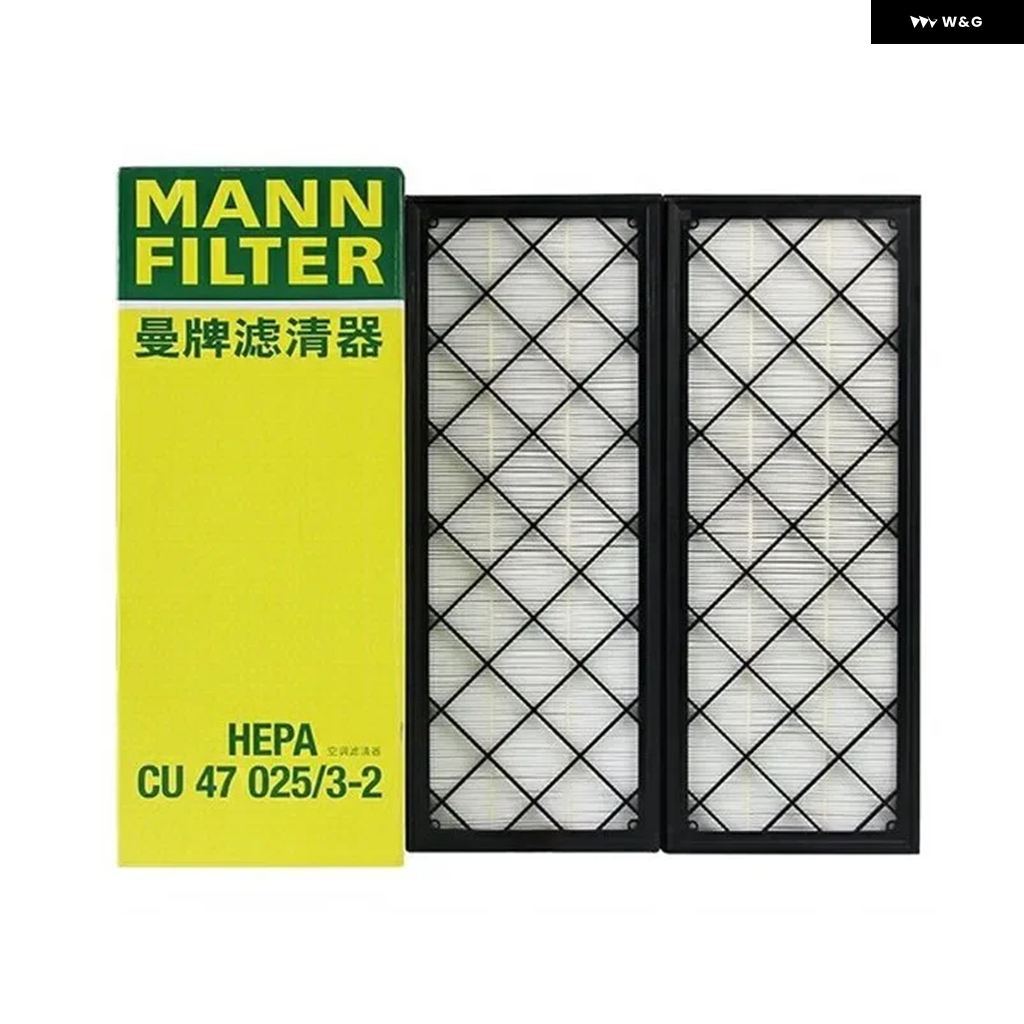 HEPAカーボンキャビン フィルター キット テスラ モデルY EV MANNFILTER CUK25015/1-2 CUK46025-2 CU47025/3-2 ビルトインエア モデル3 ...