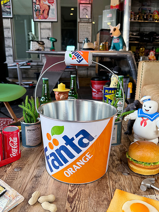 ファンタ ビバレッジ ティンバケツ アメリカン雑貨 アメリカ雑貨 : 343441 : アメリカン雑貨専門店キャンディタワー - 通販 ...