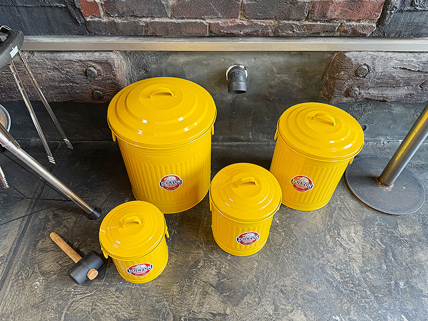 DULTON（ダルトン） ガーベッジカン 24L+12L+6L+3.5L （イエロー/4サイズセット） ゴミ箱 アメリカン雑貨 アメリカ雑貨 : アメリカン雑貨専門店キャンディタワー - 通販 ...