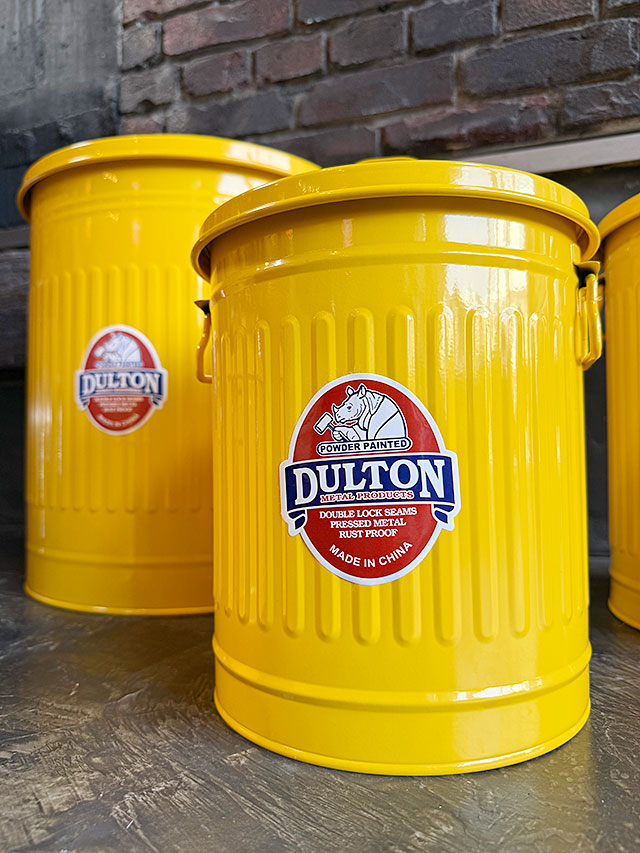 DULTON（ダルトン） ガーベッジカン 24L+12L+6L+3.5L （イエロー/4サイズセット） ゴミ箱 アメリカン雑貨 アメリカ雑貨 : アメリカン雑貨専門店キャンディタワー - 通販 ...