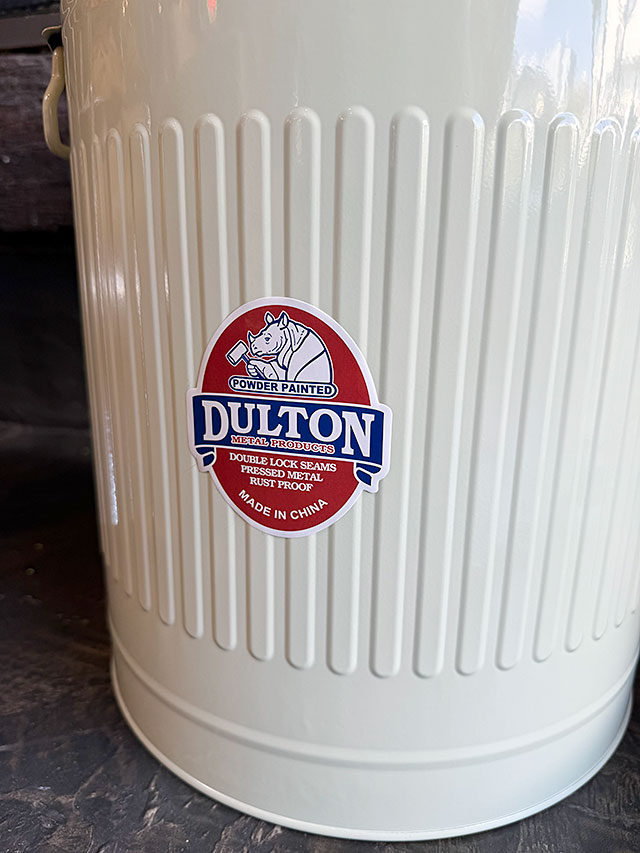 DULTON（ダルトン） ガーベッジカン Lサイズ 24L （アイボリー） ゴミ箱 アメリカン雑貨 アメリカ雑貨 : アメリカン雑貨専門店キャンディタワー - 通販 - Yahoo!ショッピング