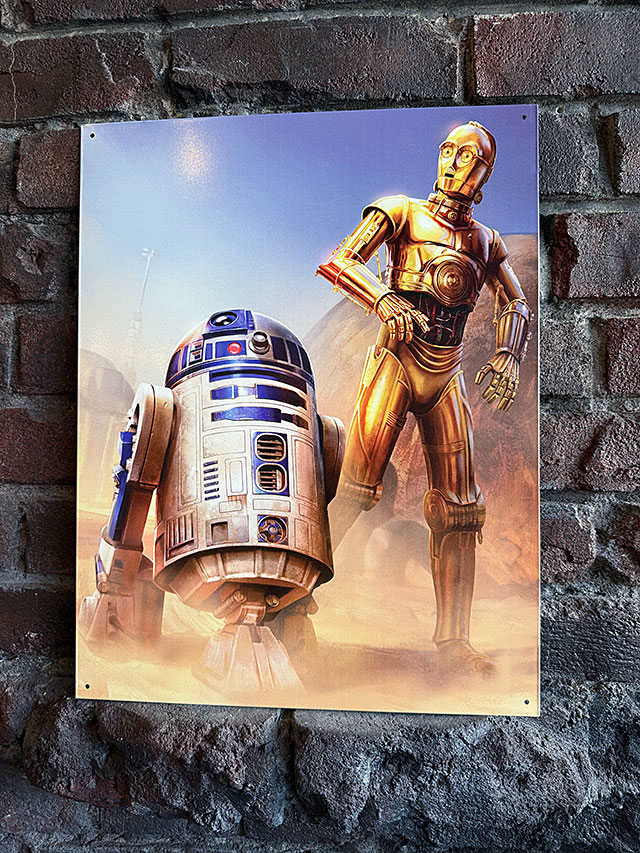 スターウォーズ R2-D2 & C-3PO ブリキ看板 アメリカン雑貨 アメリカ雑貨 : アメリカン雑貨専門店キャンディタワー - 通販 ...