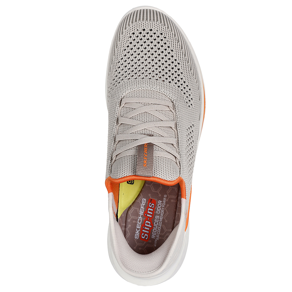 SKECHERS スケッチャーズ 210810 スニーカー スリップインズ スリッポン ハンズフリー SLADE - QUINTO サンド ...