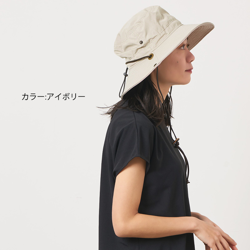 ハット サファリハット つば広帽子 つば広ハット 日よけ帽子 UV メンズ レディース 春夏用 |Syammy 花粉ブロック 撥水 ...