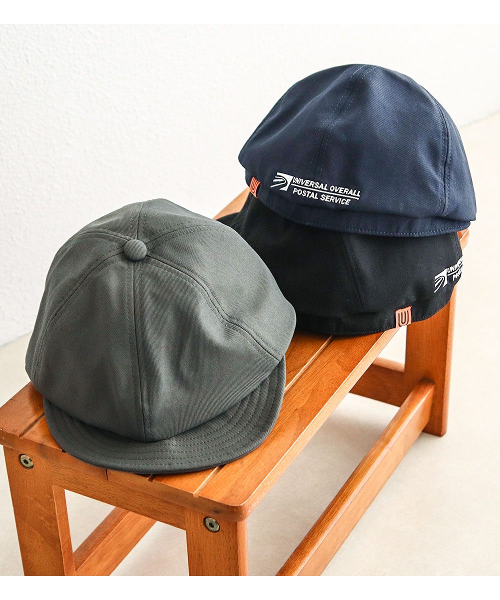 UNIVERSAL OVERALL ユニバーサルオーバーオール キャップ メンズ ブランド 帽子 レディース ポストマンキャップ ハンチング ネイビー グリーン カーキ ds1744 ...