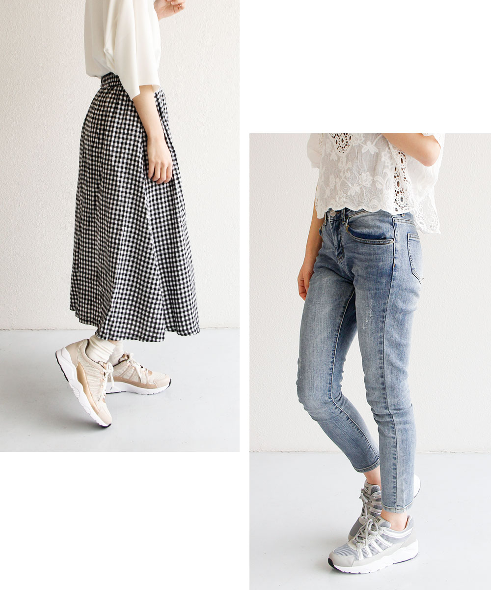 Hashed Coorde ハッシュドコーデ メタリック スニーカー レディース ローカット メッシュ カジュアル 白 ホワイト ベージュ グレー 靴 おしゃれ HC4452 : スニーカー ...