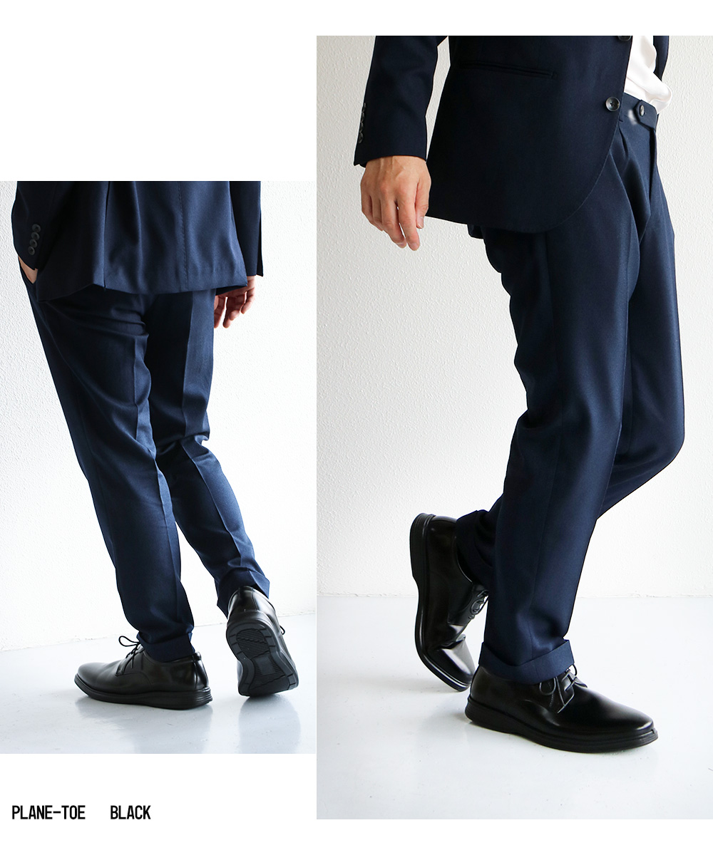 ビジネスシューズ メンズ 外羽根 プレーントゥ 革靴 紳士靴 合皮 軽い