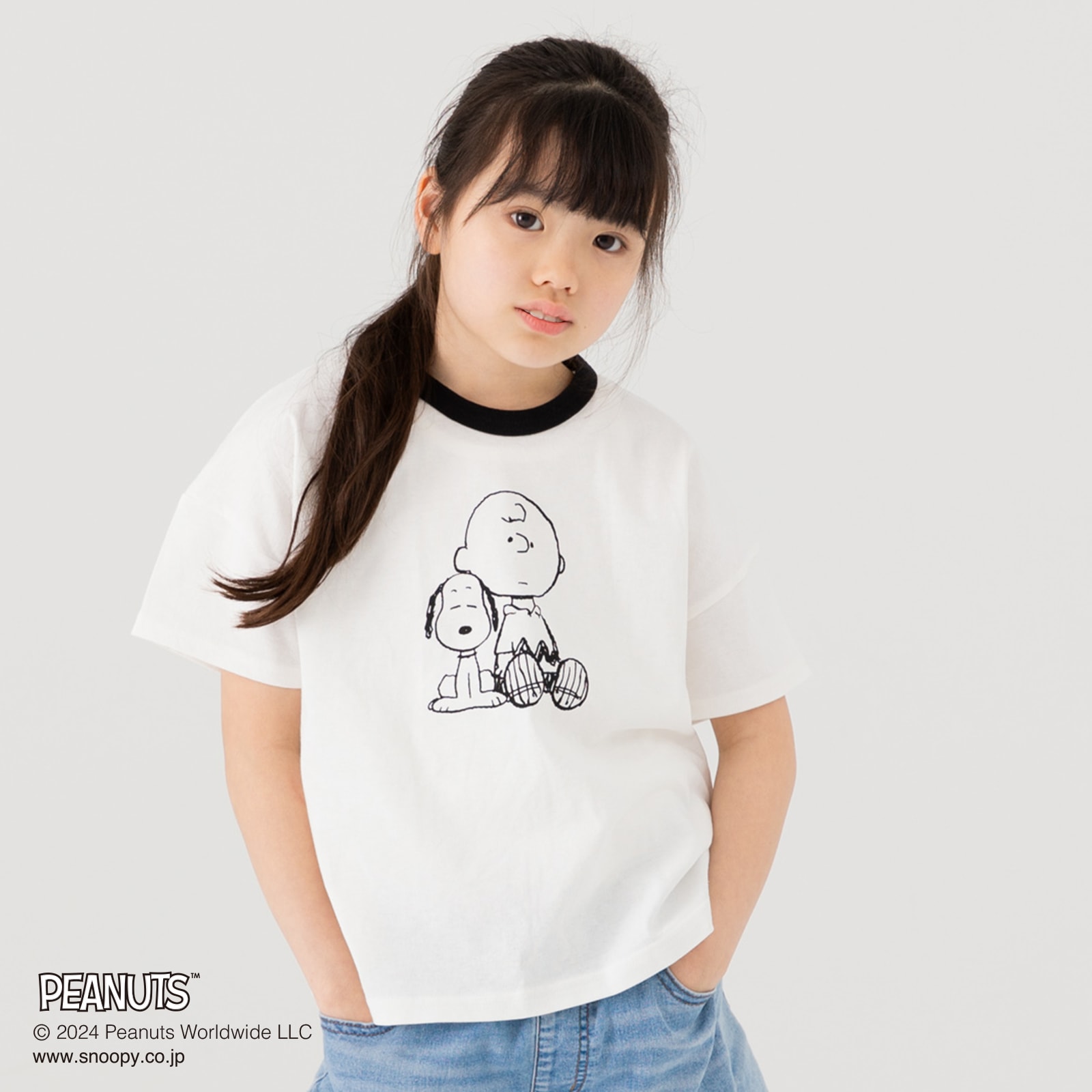 PEANUTS ネコポス送料無料 在庫処分 キッズ 半袖 Tシャツ 子供服 スヌーピー ピーナッツ 男の子 夏 100 110 120 130 140 150 160cm [M便 1/2 ...