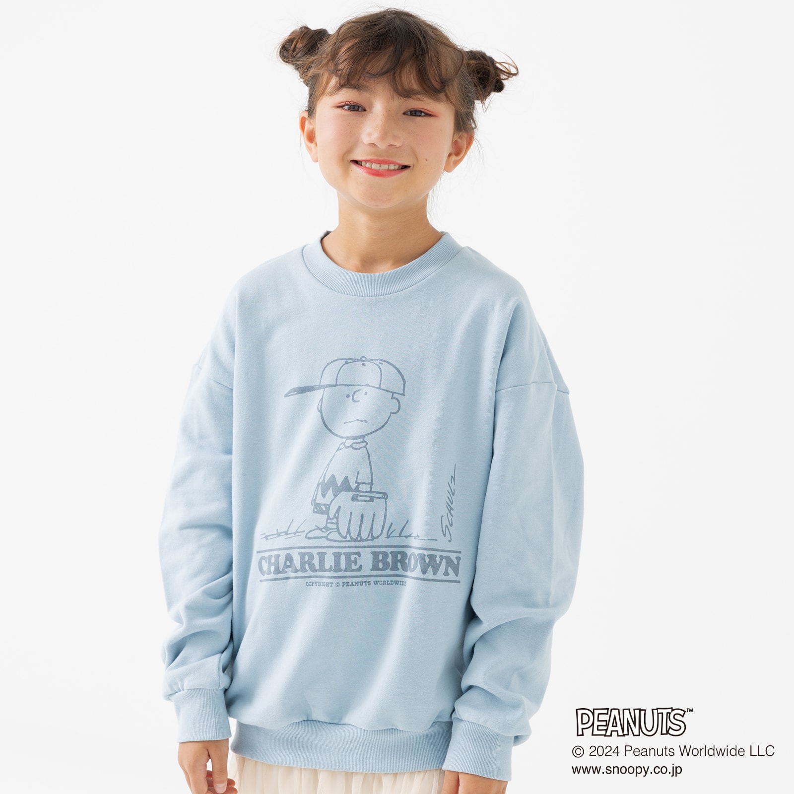 SNOOPY（スヌーピー） アウトレット キッズ トレーナー スウェット 裏毛 ピーナッツ 子供服 長袖 男の子 PEANUTS チャーリー・ブラウン 秋 100 110 120 130 ...