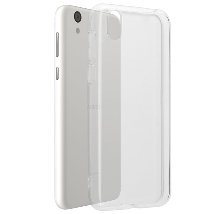 AQUOS sense lite basic ケース スマホケースSH-01K / SHV40 SH-M05 702SH 無地 シンプル アクオス センス : CINC SHOP ヤフー ...