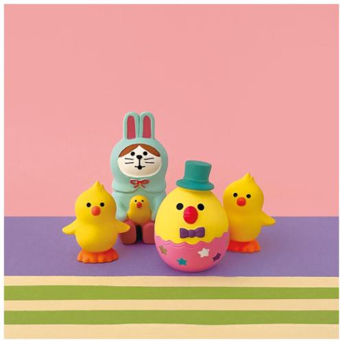 イースターエッグ ひよこスター2025 concombre Happy Easter マスコット デコレ : キャラクターのシネマコレクション - 通販 - Yahoo!ショッピング