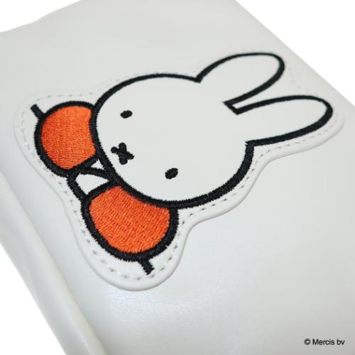 ミッフィー コスメポーチ MIFFY PATCH スクエアポーチ ブルーナレッド ディックブルーナ エフエービージャパン : キャラクターの ...