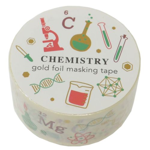 マスキングテープ STUDY HOLIC 20mm金箔マステ 化学 Green Flash プレゼント 男の子 女の子 ギフト バレンタイン : キャラクターのシネマコレクション - 通販 ...