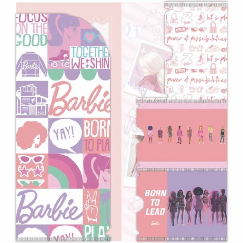 バービー グッズ ミニクリアファイル キャラクター チケットホルダー :ir-ig-4028:キャラクターのシネマコレクション - 通販 ...