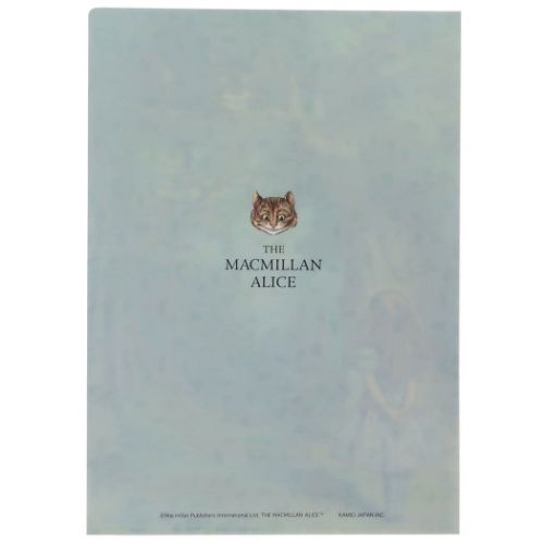 マクミランアリス グッズ クリアフォルダー THE MACMILLAN ALICE キャラクター A4シングルクリアファイル : キャラクター ...