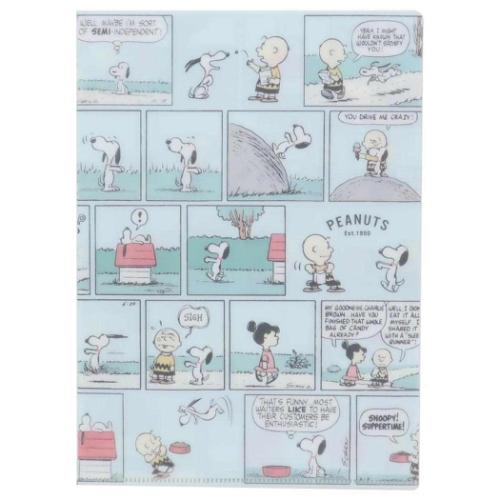 PEANUTS スヌーピー グッズ クリアフォルダー キャラクター A5仕切り付きクリアファイル : キャラクターのシネマコレクション - 通販 - Yahoo!ショッピング