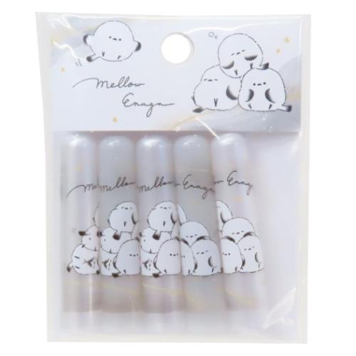 えんぴつカバー5本セット ずっとシマエナガ 鉛筆キャップ カミオジャパン MELLOW ENAGA : キャラクターのシネマコレクション - 通販 - Yahoo!ショッピング