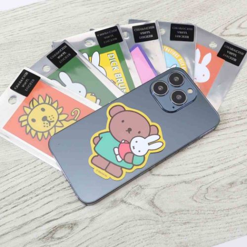 ミッフィー キャラクターステッカー ディックブルーナ ダイカットシール 絵本キャラクター パステルフラワー :sm-mf2522:キャラクター ...