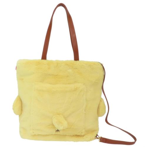 ポムポムプリン トートバッグ IP.トールcryptid.サンリオ-A ぬいぐるみトート サンリオ キャラクター グッズ ポムポムプリン キャラクター トートバッグ IP.トールcryptid.サンリオ