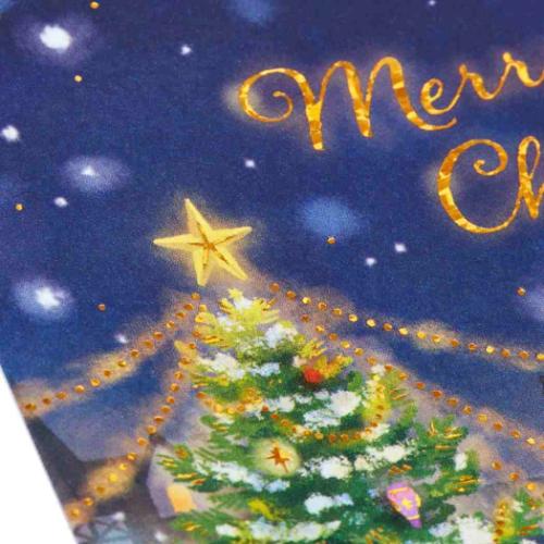 グリーティングカード CHRISTMAS クリスマスカード JX16-4 クリスマスマーケット : キャラクターのシネマコレクション - 通販 - Yahoo!ショッピング