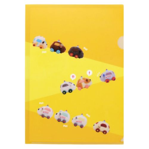 PUIPUIモルカー A4シングルクリアファイル クリアフォルダー A キャラクター プレゼント 男の子 女の子 ギフト バレンタイン : キャラクターのシネマコレクション - 通販 ...