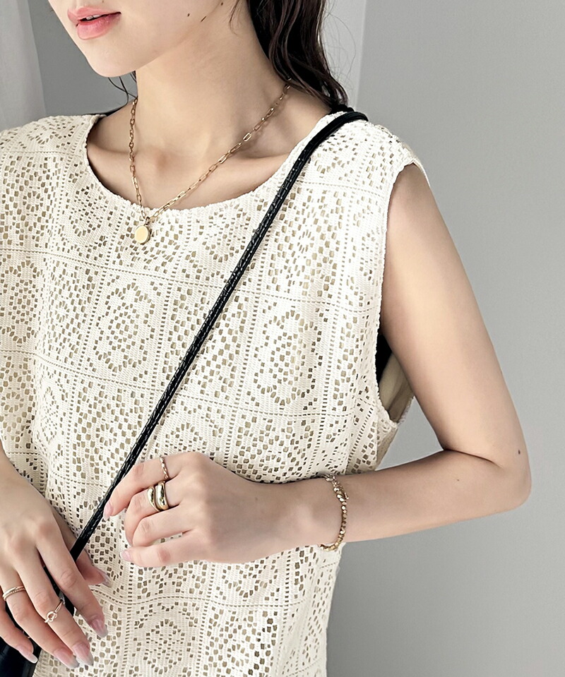 classicalelf ワンピース レディース 前後 2way レトロ レース ジャンパースカート 大きいサイズ ゆったり 体型カバー クルーネック Vネック : Classical Elf ...