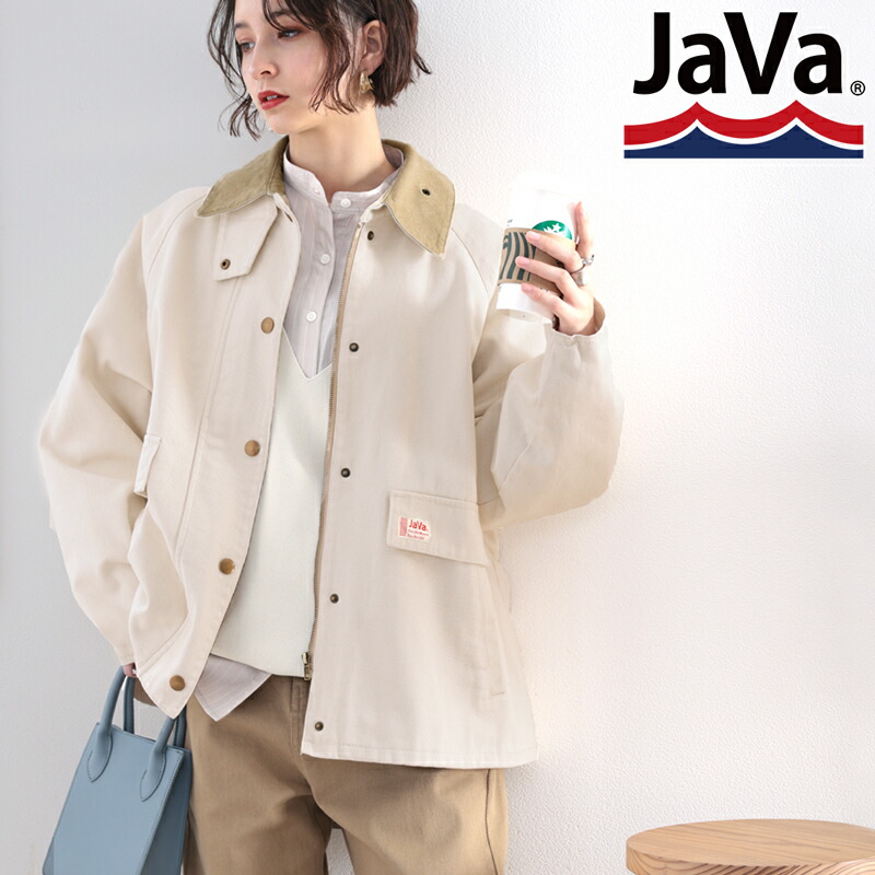 《java ジャバコラボ》送料無料 アウター ジャケット メンズ レディース 男女兼用 ユニセックス 裏地 キルティング コットン ワーク カバーオール :cm0420049 ...
