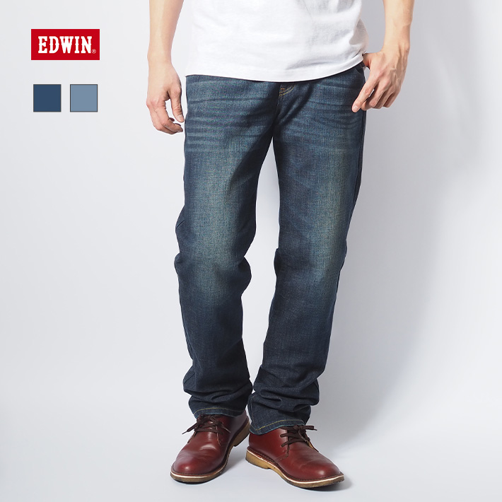 EDWIN エドウィン バイクパンツ 涼しいパンツ クールパンツ (KBC03) デニムパンツ ストレッチ バイク用 メンズファッション ブランド : BIG HOOK - 通販 ...