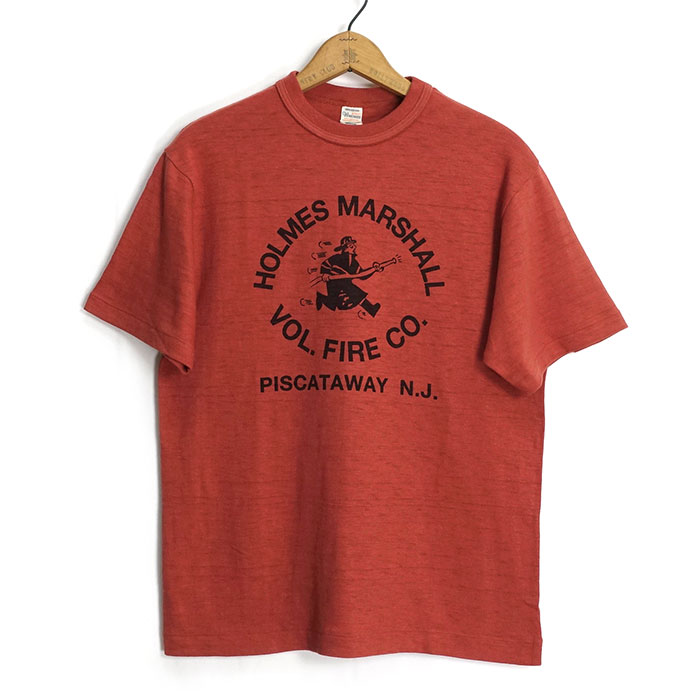 WAREHOUSE [メール便可] ウエアハウス [4601HOL] 半袖 Tシャツ "HOLMES MARSHALL" 日本製 ...