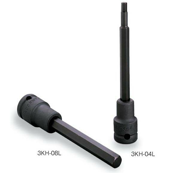 TONE（トネ） ロングヘキサゴンソケット（強力タイプ） 3KH-04L : イチネンネットmore - 通販 - Yahoo!ショッピング