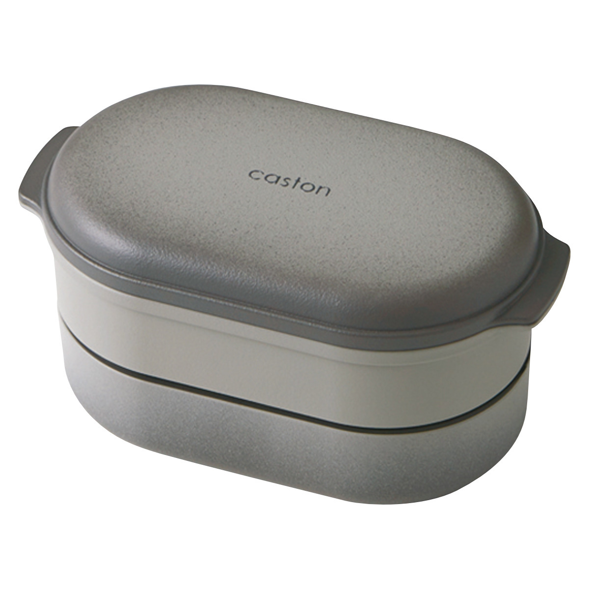 弁当箱 2段 500ml caston オーバルランチボックス （ お弁当箱 ランチボックス 食洗機対応 レンジ対応 女子 大人 ...