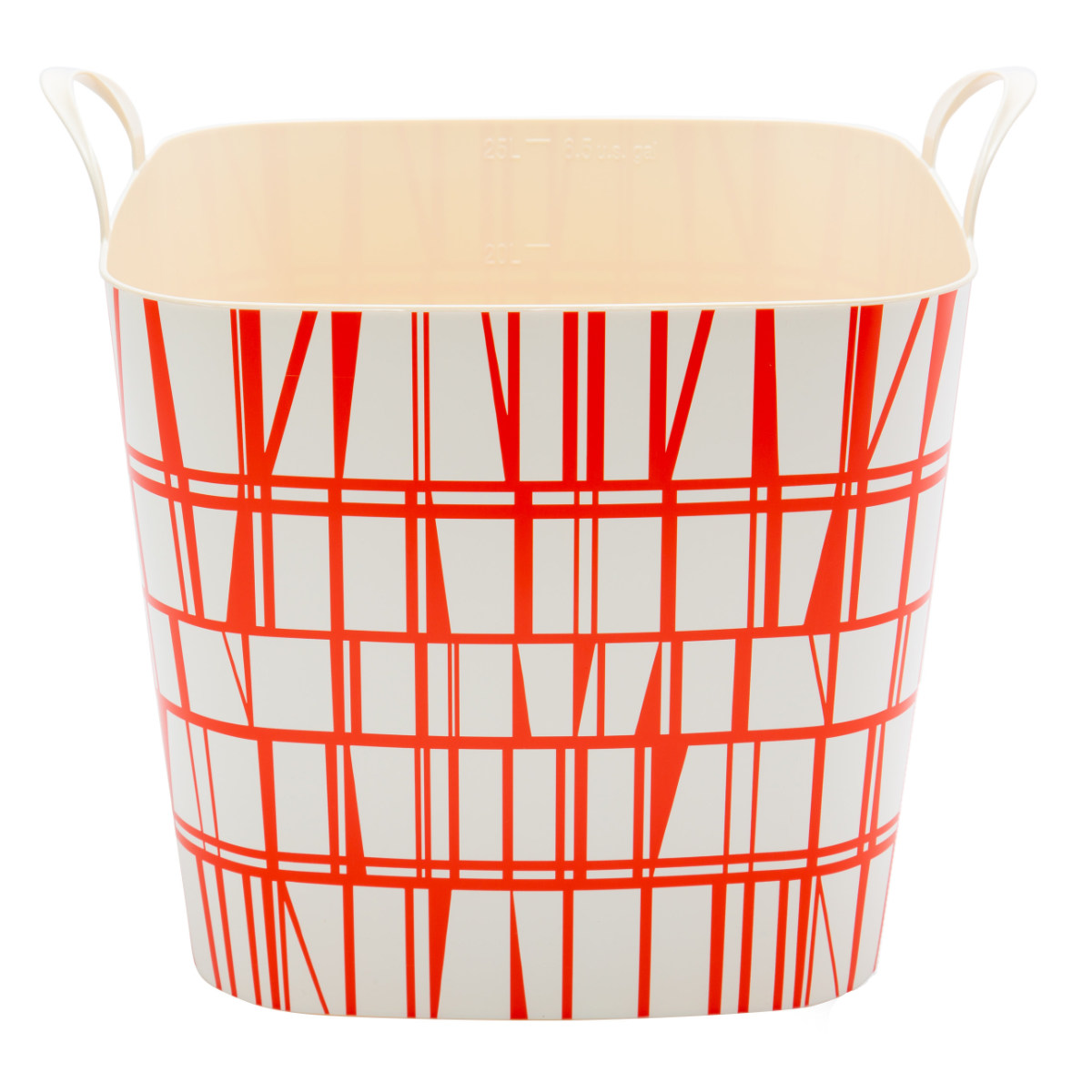 stacksto. バスケット baquet 25L M Finlayson 収納 北欧 バケツ （ 収納ボックス 柔らかい 軽量 持ち手付き 収納ケース 洗濯かご ランドリーバスケット 小物 ...