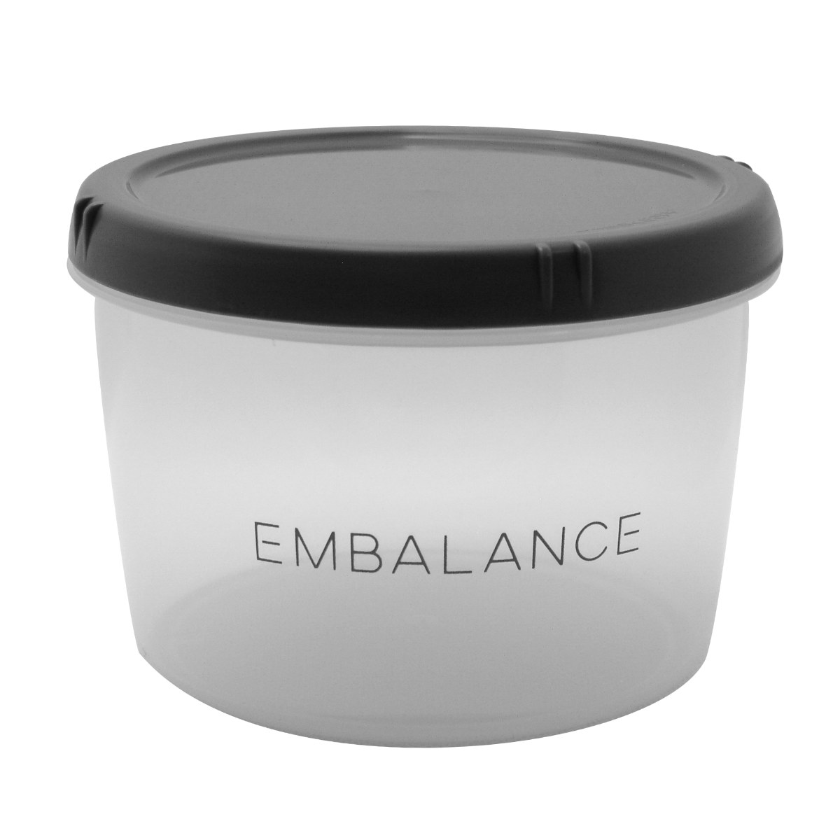 EMBALANCE 保存容器 750ml ラウンドコンテナ 丸・浅型 L （ エンバランス プラスチック 食洗機対応 電子レンジ対応 冷凍 ...