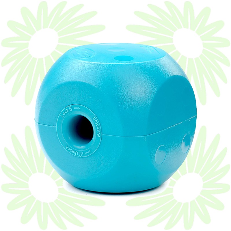 【Miniサイズ】バスターキューブ 犬の知育玩具 おやつ取出し 犬の知育トイ 知育おもちゃ 小型犬用 丈夫な犬のおもちゃ :op-buster ...