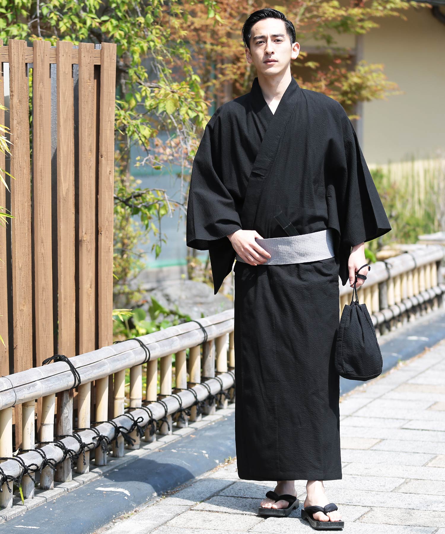 浴衣 メンズ ロシェル Roshell 紳士 和服 モダン 祭り 花火大会 作り帯 ワンタッチ帯 ストライプ ブランド ギフト 送料無料 父の日 : ブランド下着ならCrazy Ferret ...