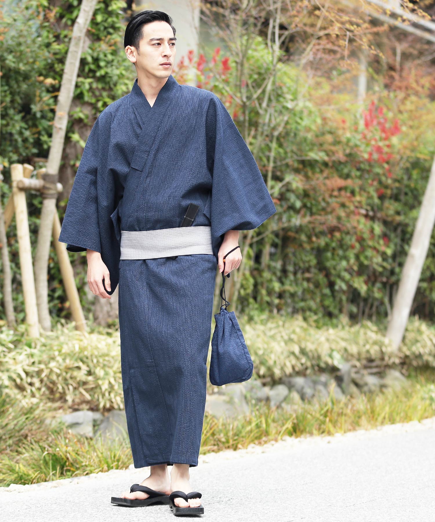 浴衣 メンズ ロシェル Roshell 紳士 和服 モダン 祭り 花火大会 作り帯 ワンタッチ帯 ストライプ ブランド ギフト 送料無料 父の日 : ブランド下着ならCrazy Ferret ...