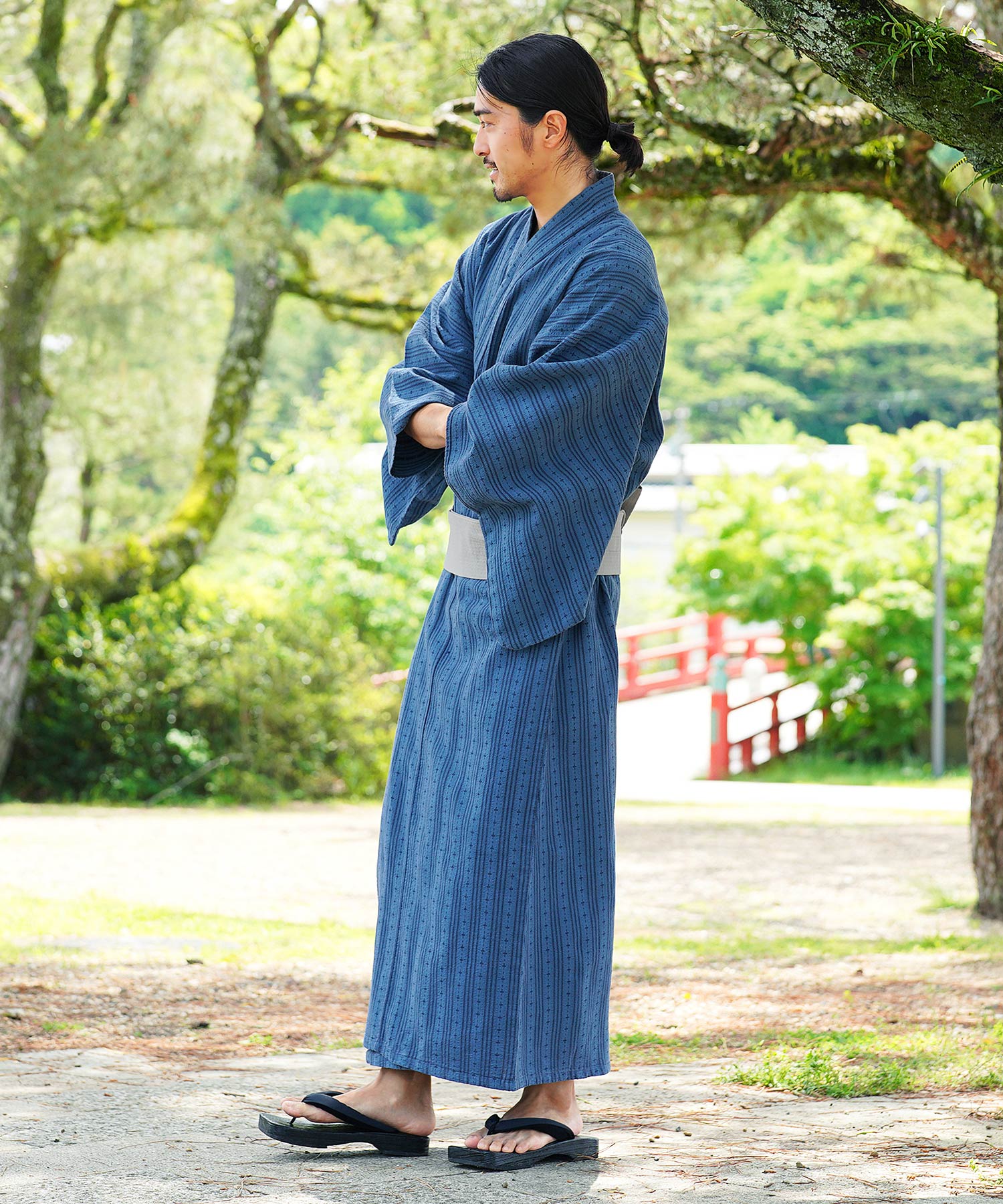 浴衣 メンズ ロシェル Roshell 紳士 和服 モダン 祭り 花火大会 作り帯 ワンタッチ帯 ボーダー ストライプ ブランド ギフト 父の日 :216766:ブランド下着ならCrazy ...