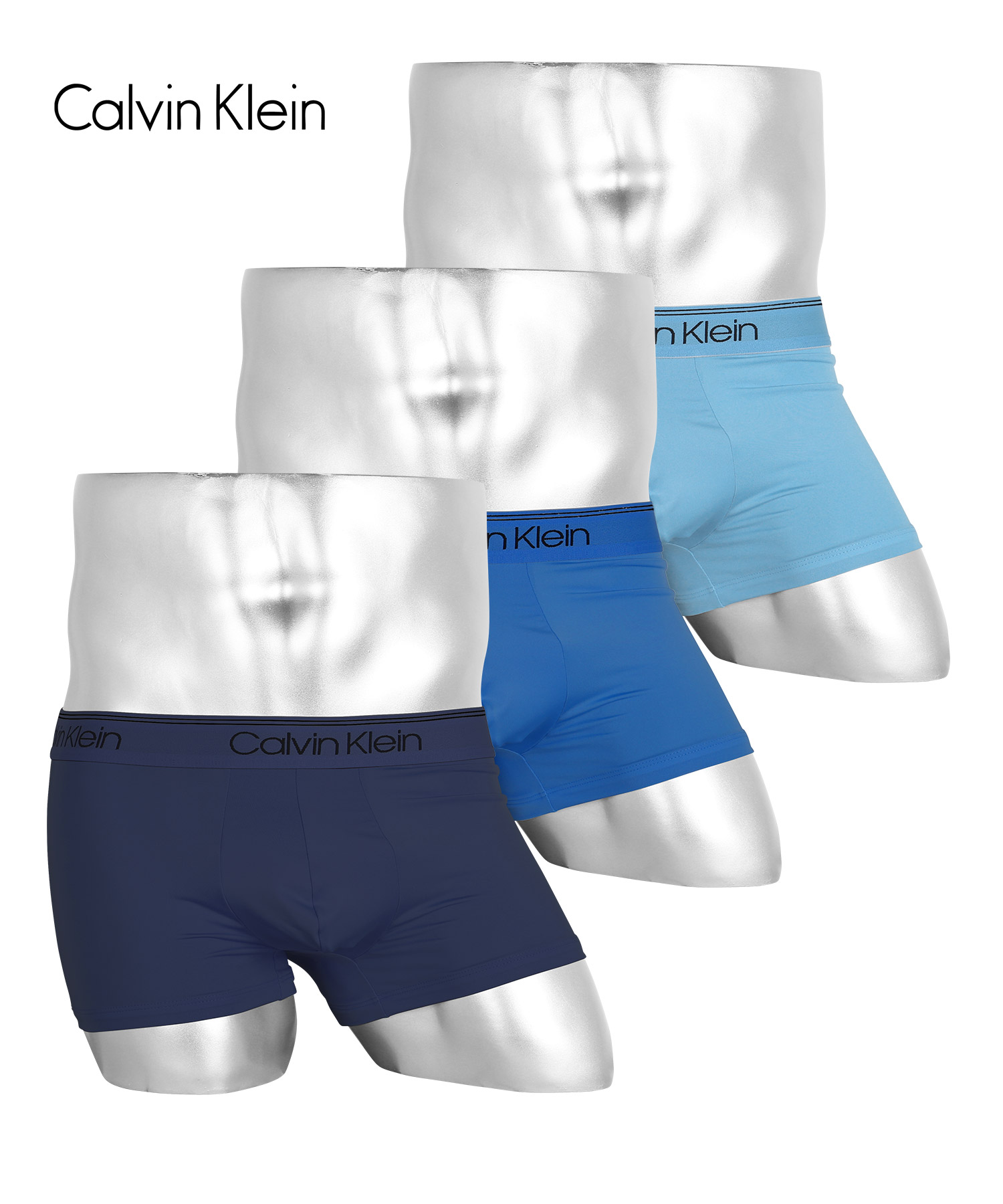 Calvin Klein（カルバン・クライン） 下着 ボクサーパンツ 3枚セット メンズ ローライズ 紳士 おしゃれ MICRO ...