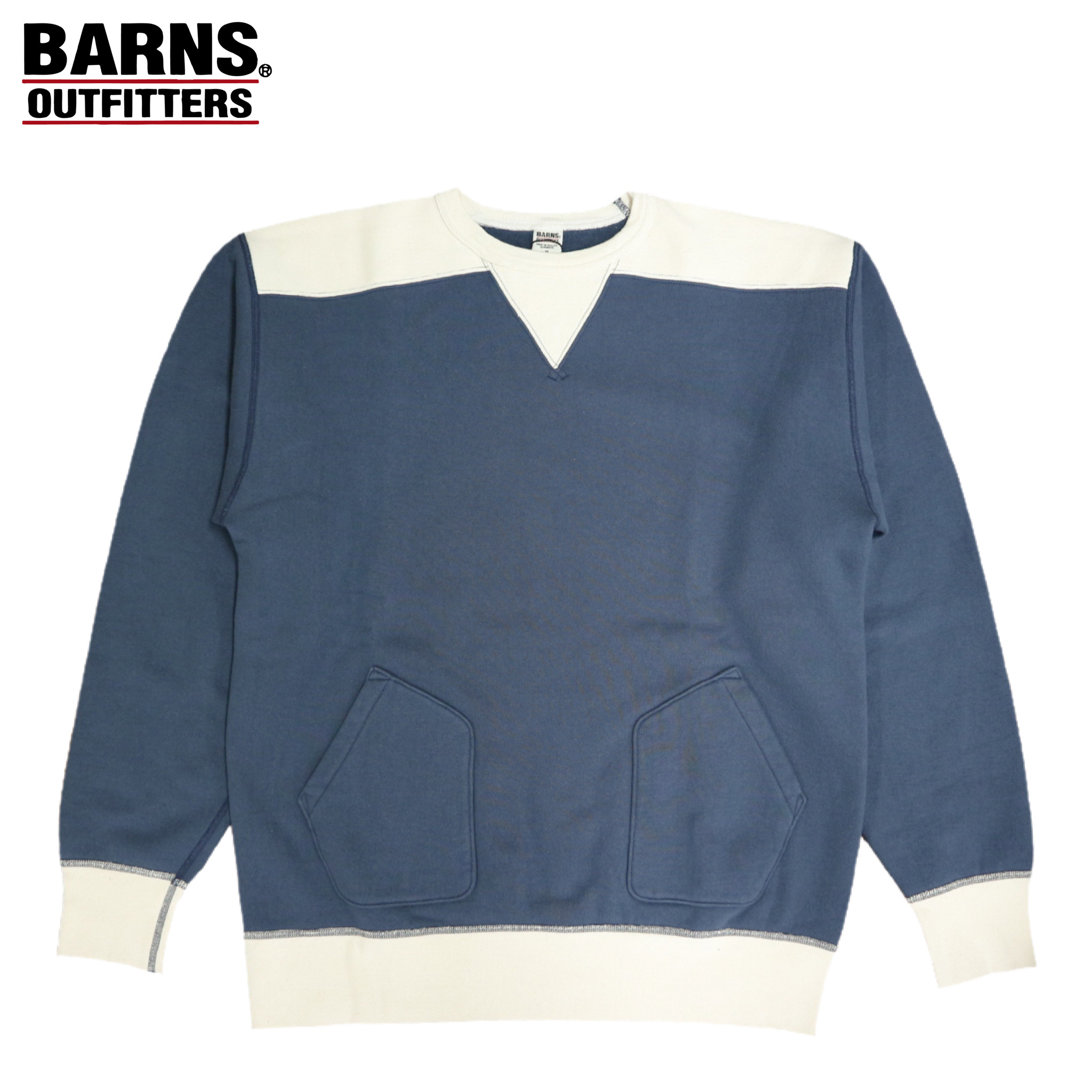 BARNS OUTFITTERS BR-22347 “40’s ATHLETIC CREW SWEAT” : crossover.co - 通販 - Yahoo!ショッピング