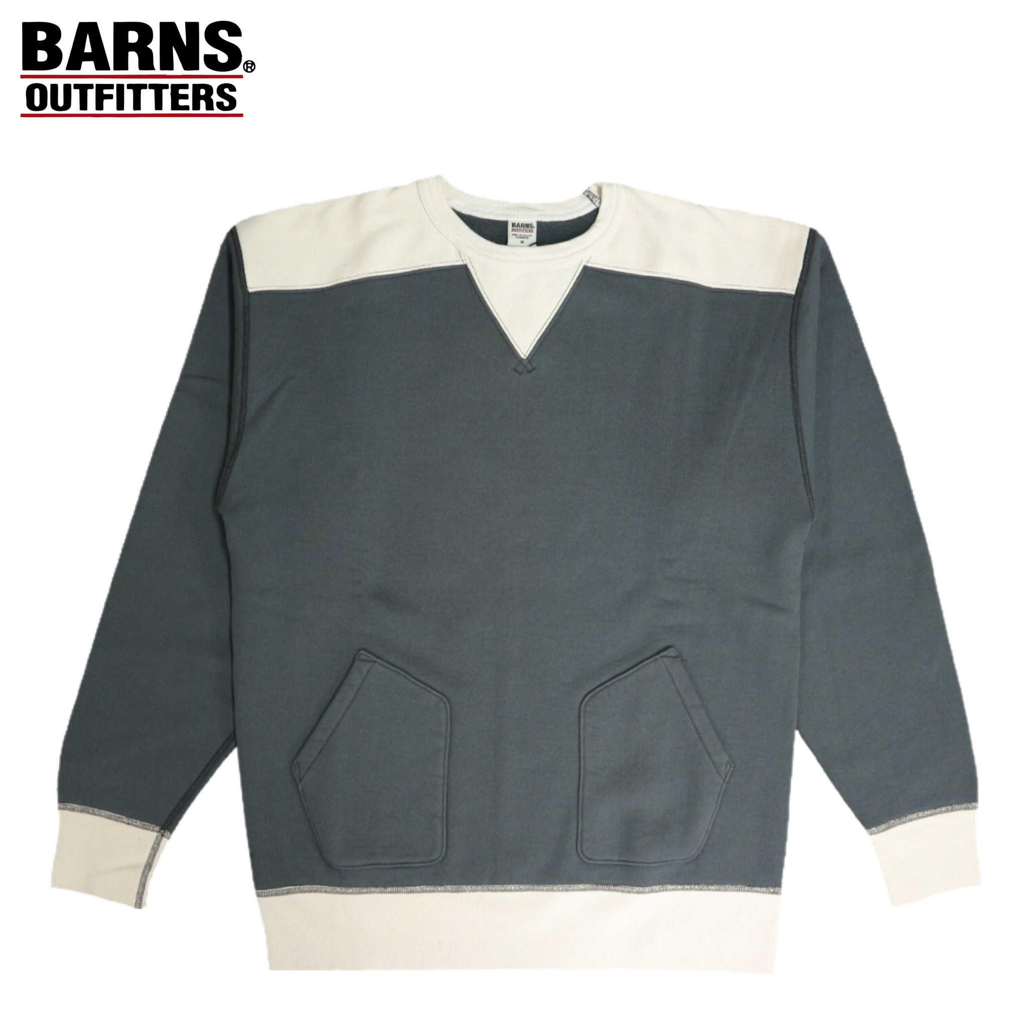 BARNS BR-22347 “40’s ATHLETIC CREW SWEAT” : barns-br22347-40sathleticcrewsweat : crossover.co ...