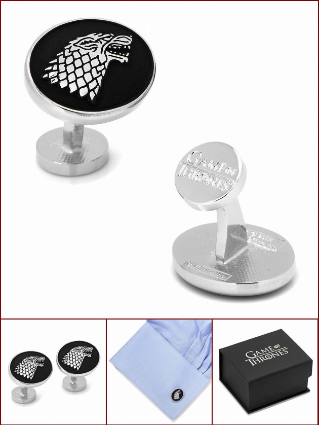 Game of Thrones ゲームオブスローンズ スターク家カフスボタン