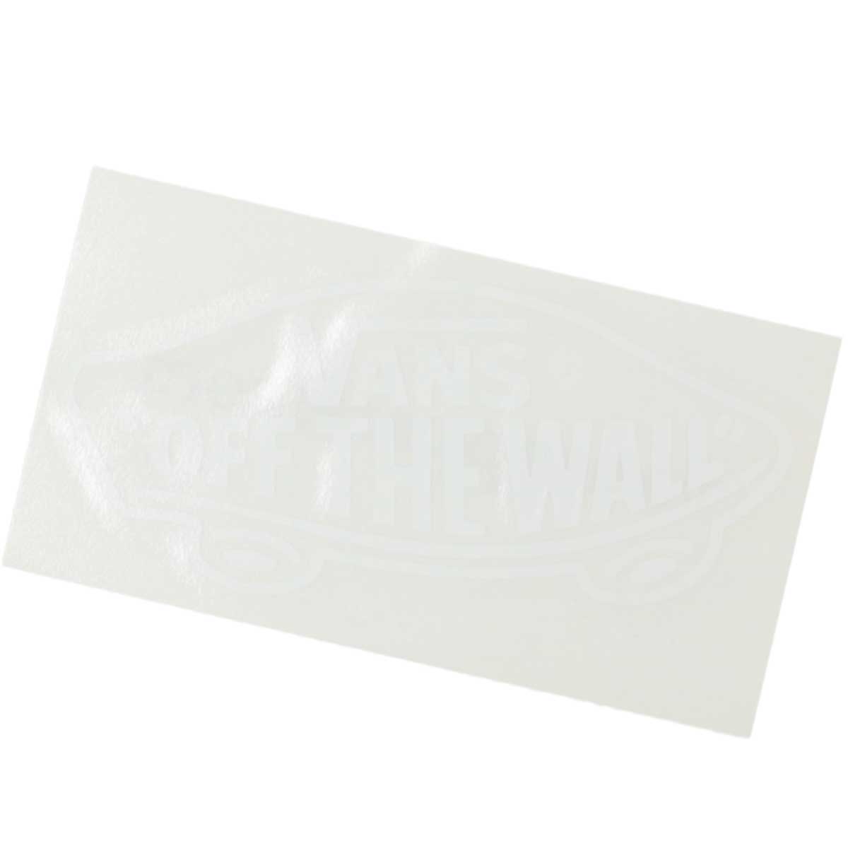VANS バンズ スケボー カット ステッカー OTWスケート 約11x6cm Vans OTW Skate Sticker カッティング ...