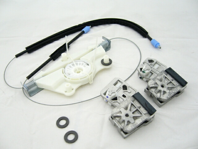 VW ゴルフ4、BORA他純正 パワーウインドレギュレーターリペアキット フロント 左用OE番号：1JM898461B : 輸入車パーツ専門店 ...