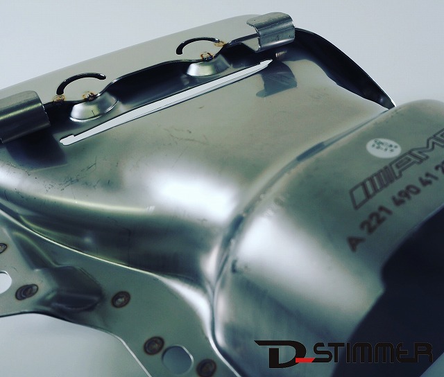 Mercedes-Benz メルセデス・ベンツ マフラーカッターLH 純正 2214904127. OEナンバー 2214904127 ...