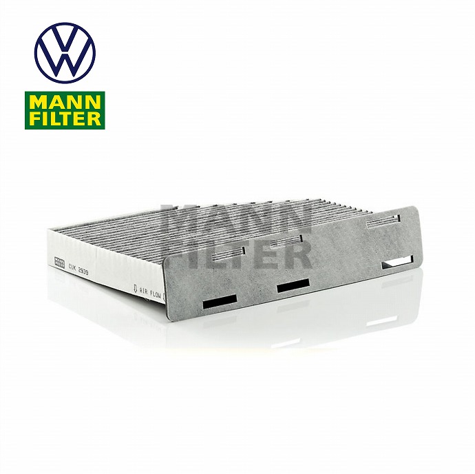 Volkswagen フォルクスワーゲン 優良品 MANN フィルター エアコンフィルター CUK2939 純正品番:1K1819653B ...