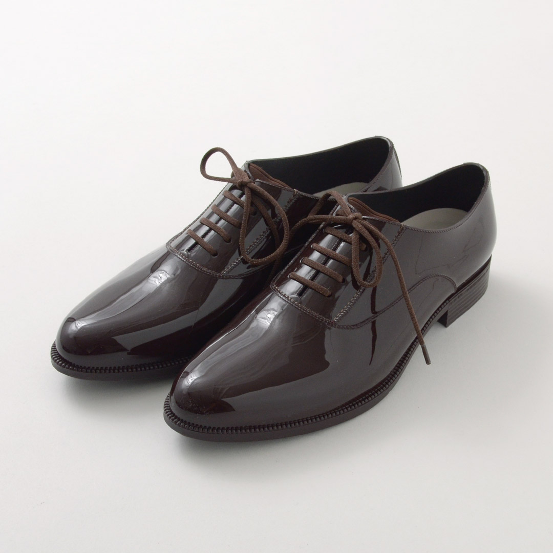 TEMPERATE TEMPERATE（テンパレイト）OSTERA レースアップ マニッシュシューズ / レインシューズ レディース 雨靴 ゴム PVC きれいめ : GochI by ...