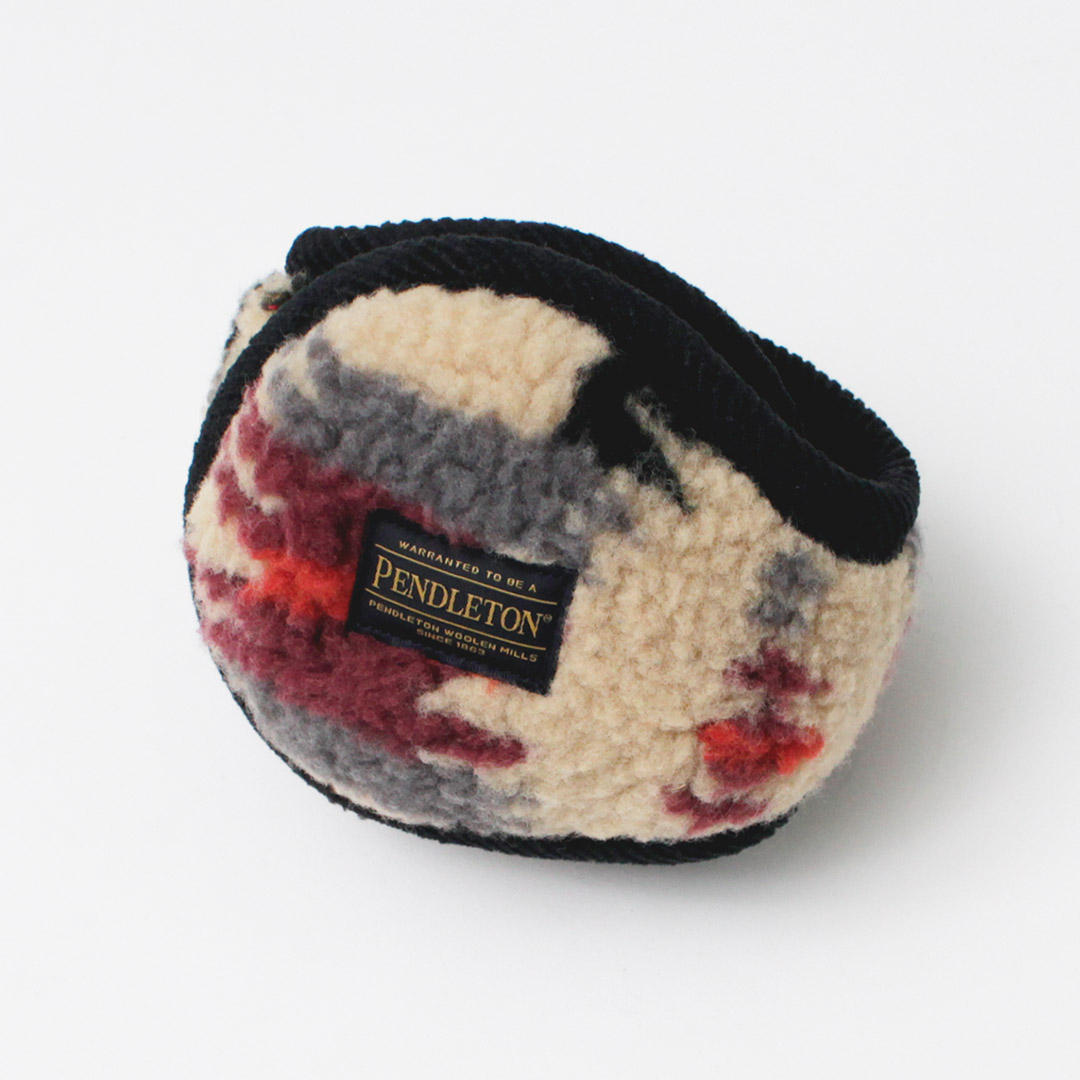 PENDLETON（ペンドルトン） ボア イヤーマフラー / 後ろ耳当て 折りたたみ 柄 メンズ レディース BOA EAR MUFF : 15415 : GochI by ROCOCO ...