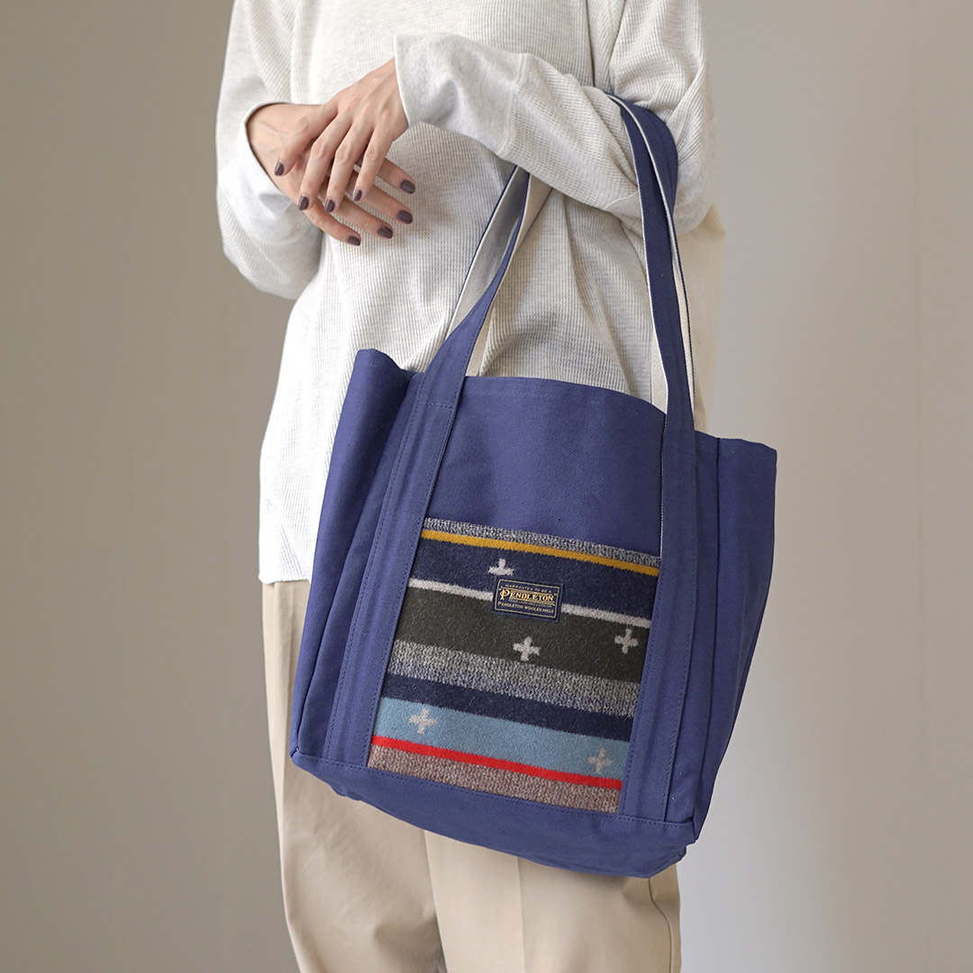 PENDLETON PENDLETON（ペンドルトン） トートバッグ M / トート A4 バッグ ポケット付き 手提げ 帆布 キャンバス アウトドア : GochI by ROCOCO ...