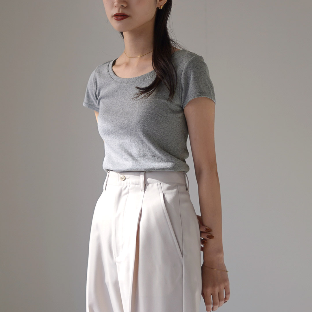 SIRENE MERMAID（シレーヌマーメイド） ラウンドネック キャップスリーブ TEE / レディース トップス : GochI by ...