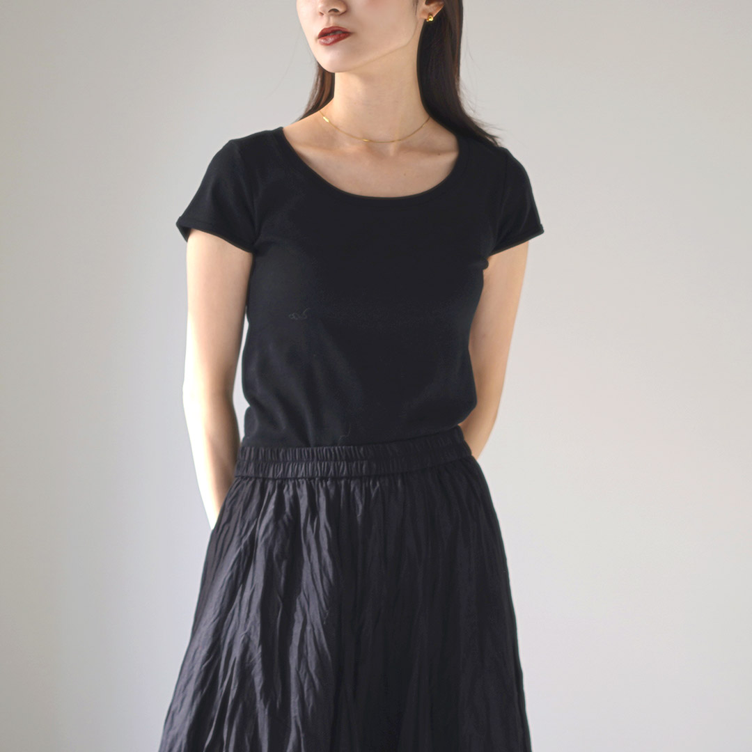 SIRENE MERMAID（シレーヌマーメイド） ラウンドネック キャップスリーブ TEE / レディース トップス : GochI by ...